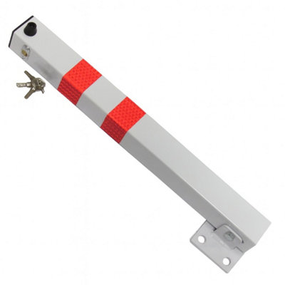 Folding Lockable Parking Barrier Bollard (Foldable Car Park Post ...