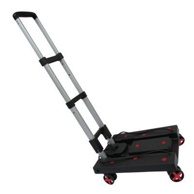 Folding Sack Truck Trolley 45KG (Foldable Fold Up Luggage Heavy Duty ...