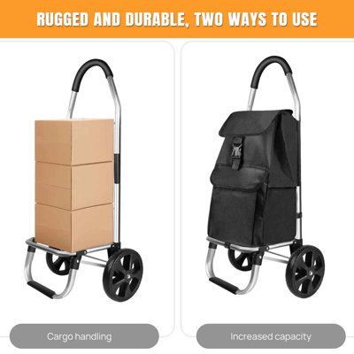Folding Shopping Trolley Shopping Cart Detachable Bag Stair Climbing ...