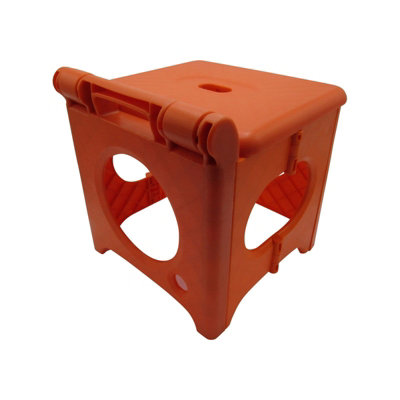 Folding Small Stool X2 (Foldable Portable Collapsible Plastic Camping ...