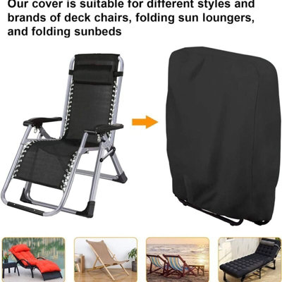 Folding Sun Lounger Cover, Folding Sun Lounger Protective Cover ...