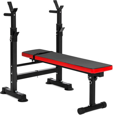 Folding Workout Station, BalanceFrom Adjustable Workout Bench with ...