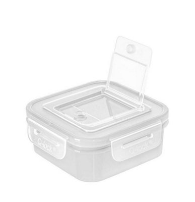 Food Storage Containers Clip lock Label window Freezer Microwave 400ml