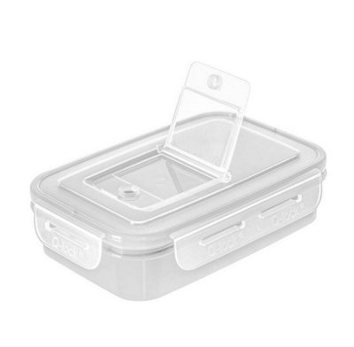 Food Storage Containers Clip lock Label window Freezer Microwave 575ml