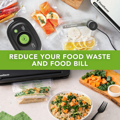 FoodSaver Handheld Cordless Food Vacuum Sealer with Charging Dock and ...