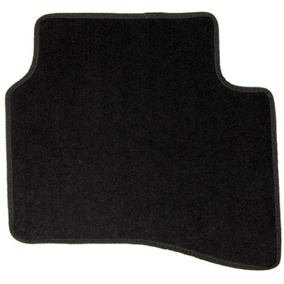 For Kia Rio Tailored Carpet Car Floor Mats 2011 to 2017 4pc Set Black