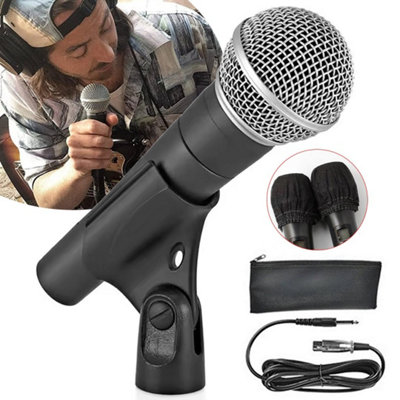 For Shure SM58 Dynamic Vocal Microphone Wired Mic with On/Off Switch ...