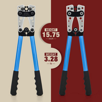 For Wire Lugs Battery Terminal Battery Cable Crimping Tool