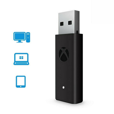 For XBOX One Controller Wireless USB Receiver Bluetooth Adapter For PC ...