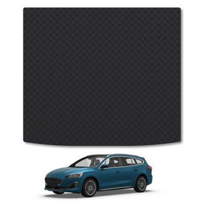 Ford Focus Estate (2018+) Rubber Boot Mat Protector Tailored Heavy-Duty