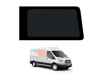 Ford Transit MK8 (2014 +) Dark Tint Right Hand Side Panel Fixed Van Window