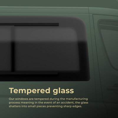 Ford Transit MK8 (2014 +) Dark Tint Right Hand Side Panel Fixed Van Window