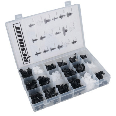 Ford Trim Clips Rivets Retaining Retainer Grommet Clip 300pc Assortment ...