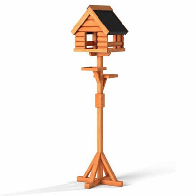 Fordwich Black XL Deluxe Bird Table | DIY at B&Q