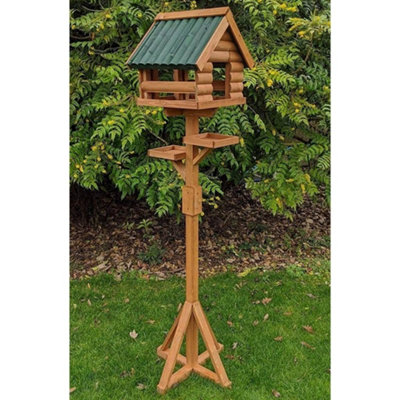 Fordwich Green XL Deluxe Bird Table | DIY at B&Q