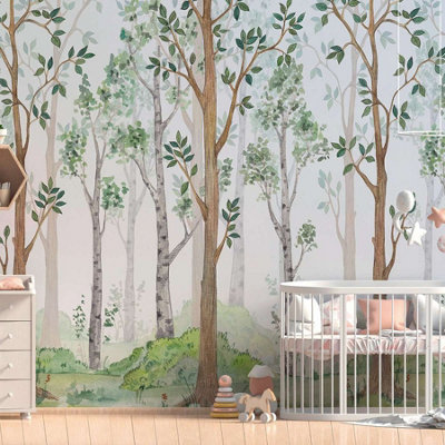 Forest Digital Mural 350cm x 255cm