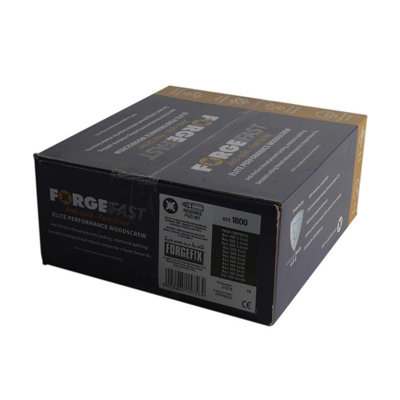 Forgefix Forgefast Pozi Compatible Wood Screw Forge Pack 1800 Piece ...