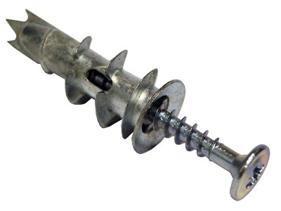 ForgeFix MSP420 Cavity Wall Zinc Speed Plug 4.5 x 35mm Box 100 ...