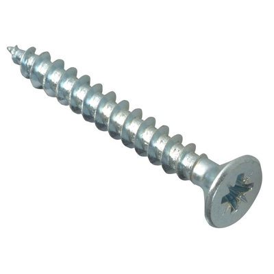 Forgefix Multi-purpose Screws, Pozi, Csk, Zp Multi Colour (5 x 400mm)