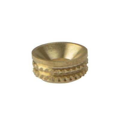 Forgefix Screw Cup Sockets Solid Br Polished No. 8 Bag 100 Multi Colour ...