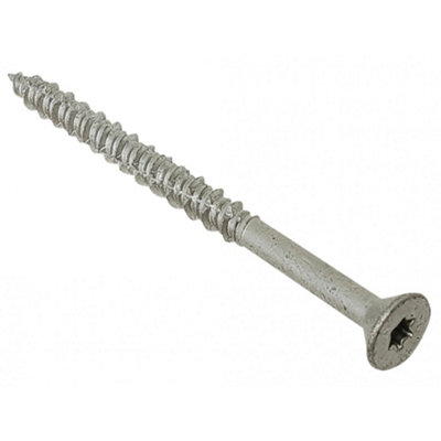 Forgefix Techfast Masonry Screw, Tx Compatible, Csk Multi Colour (4.8 x ...