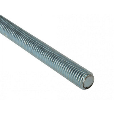 Forgefix Threaded Rod, Mild Steel, Zp Multi Colour (M6 x 1m Single)