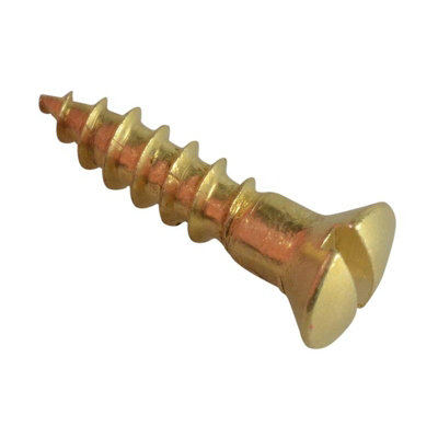Forgefix Wood Screws, Slotted, Rah, Br, Forgepack Multi Colour (5/8in x ...
