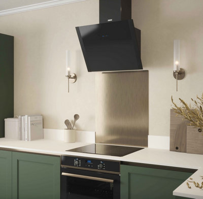 Forgeworks Brushed Brass Stainless Steel - Self Adhesive - Metal ...