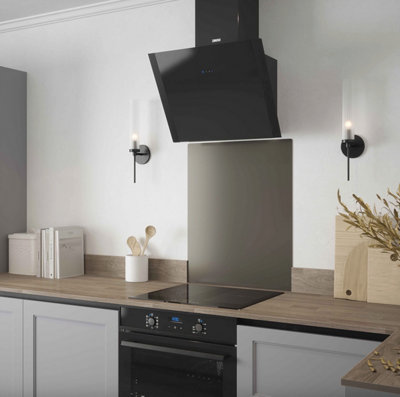 Forgeworks Gunmetal Stainless Steel - Self Adhesive - Metal Kitchen ...