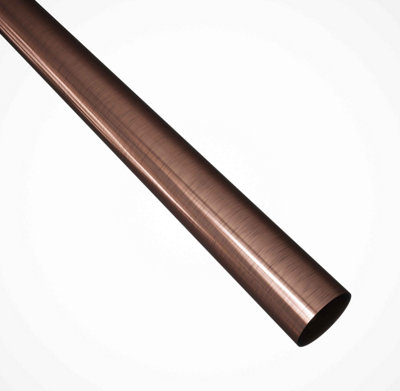 Forgeworks Premium Antique Copper 1.2m Indoor Stair Handrail TUBE ONLY ...