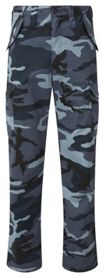 Fort Combat Trade Work Trousers Night Urban Camouflage - 36in Waist ...