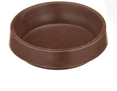 Fort Fasteners Castor Cups Furniture Floor Protector Glides Rubber Soft ...
