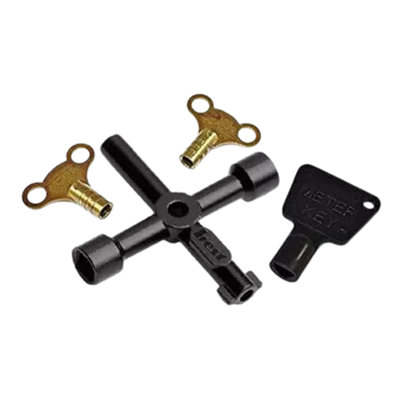 Fort Fasteners Workshop Assortment Of Radiator And Meter Utility Keys Qty 4