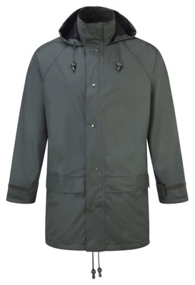 Fort Flex Waterproof Work Jacket Green - XXL
