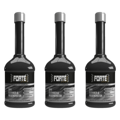 Forte DPF Cleaner and Regenerator Diesel Particulate Filter Cleaner 3x400ml
