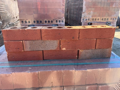 Forterra Thoresby Red Multi Off Shades Brick 65mm (Pack of 396)