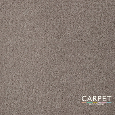 Fossil Twist Natural Beige Felt Back Carpet 4m x 4m