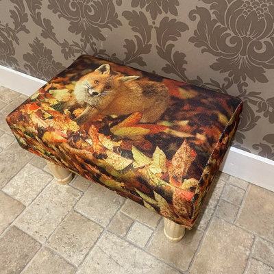 Fox Footstool - L25 x W45 x H28 cm | DIY at B&Q