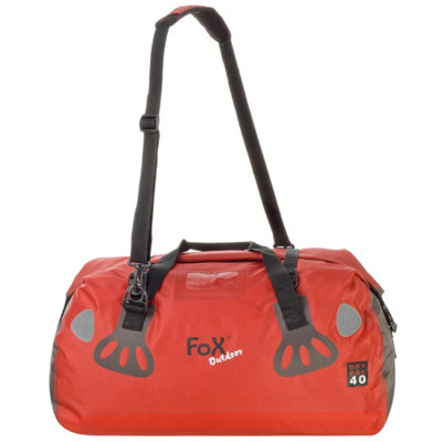 Fox Outdoor Waterproof Duffle Bag DRY PAK 40 Red