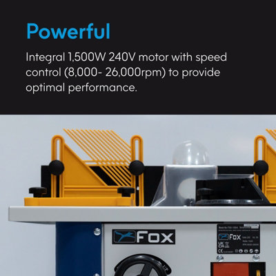 FOX Router Table with Router Combo Kit (F60-100A)