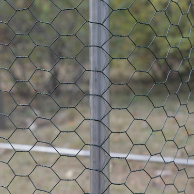 FoxHunter Chicken Run Cage Walk In Coop Poultry Hen Rabbit Kennel Hutch ...