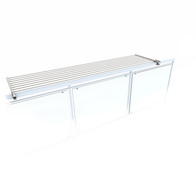 Foxydry Duo 202 cm White, Large outdoor laundry dryer, space-saving ...