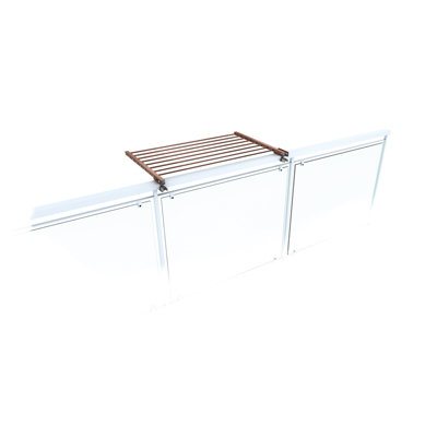 Foxydry Duo 82 cm Corten, Durable balcony drying frame, foldable ...