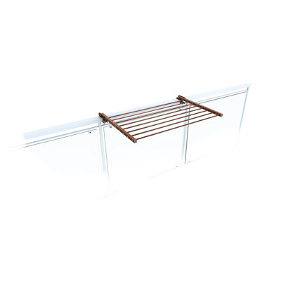 Foxydry Duo 82 cm Corten, Durable balcony drying frame, foldable ...