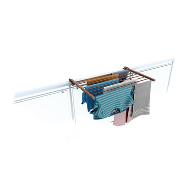 Foxydry Duo 82 cm Corten, Durable balcony drying frame, foldable ...