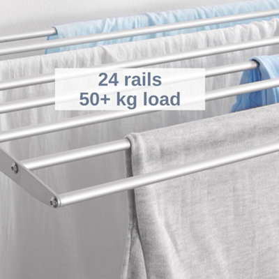 Foxydry Tower 152 cm Grey, Freestanding Laundry Drying Rack with ...