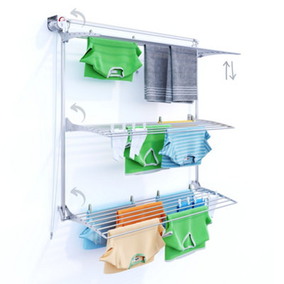 Foxydry Tower 152 cm Grey, Freestanding Laundry Drying Rack with ...