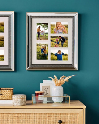 Frame for 5 Photos DALABA Silver
