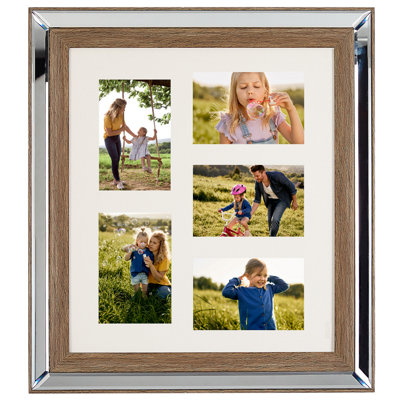 Frame for 5 Photos SINTA Silver