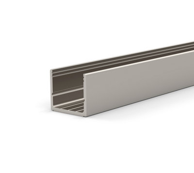 Frame profile one-piece, stainless steel colour E4/C31